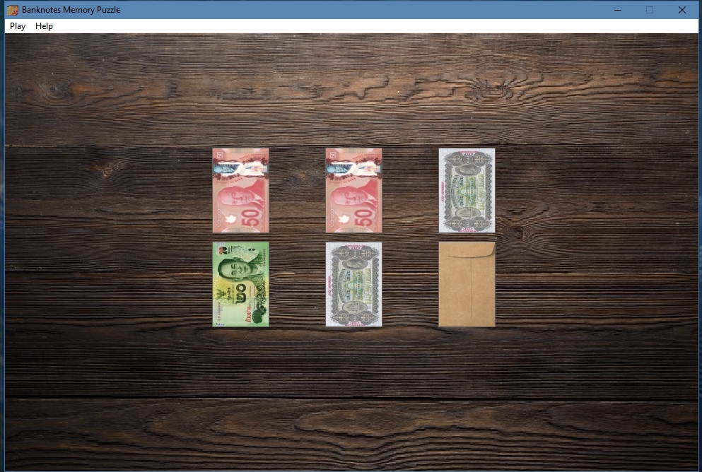 Banknotes Memory Puzzle by unaux_25917242