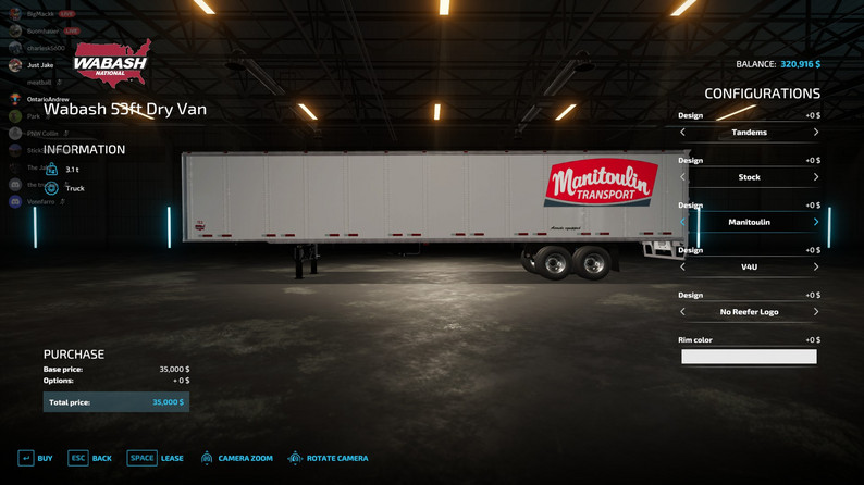 FS22 Canadian Wabash Pack V2.1 by Eastern Ontario Edits