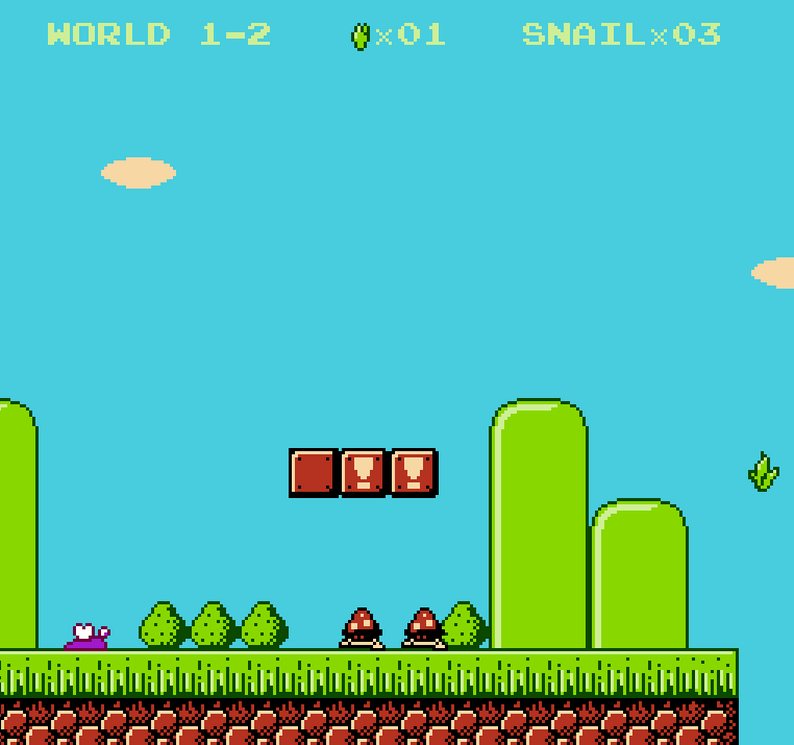 Snail Hop (NES game) by Libra Bits