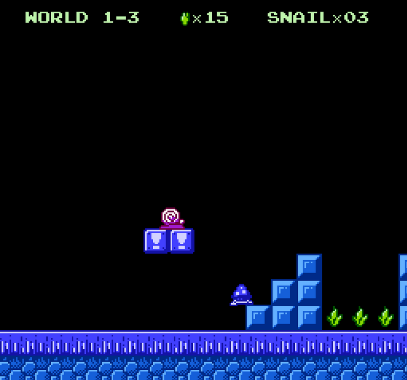 Snail Hop (NES game) by Libra Bits