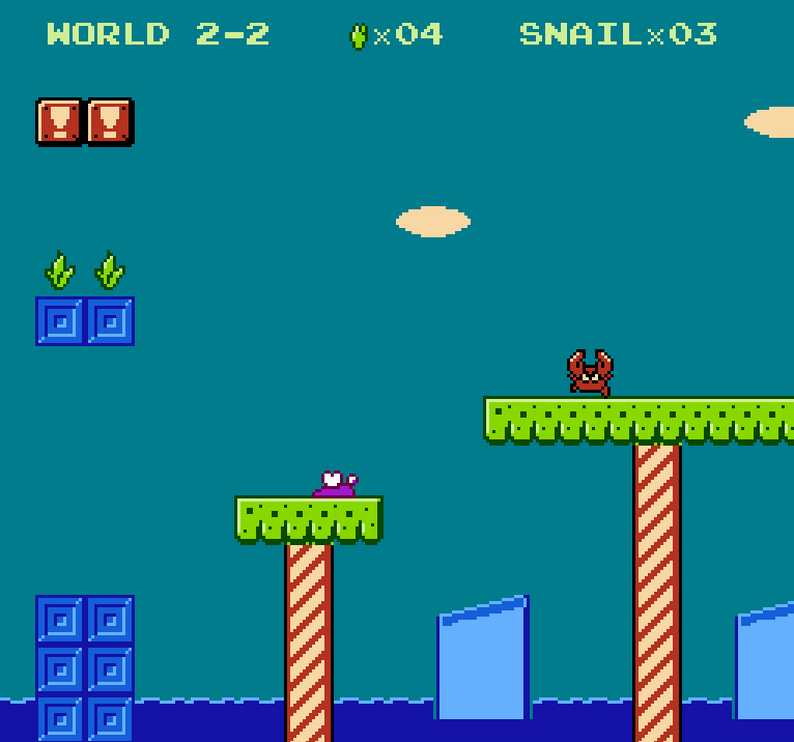 Snail Hop (NES game) by Libra Bits