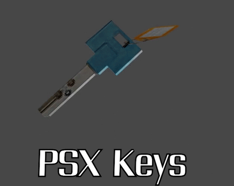 PSX Keys Asset Pack by Ink Ribbon