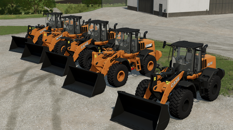 FS22 Case 821 E/F/G Loader Pack by GEM Group Modeling & Edits