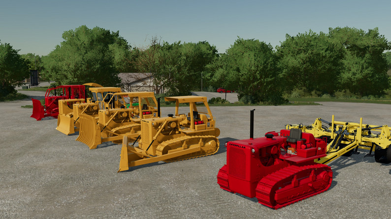 FS22 Cat D7G Pack by GEM Group Modeling & Edits