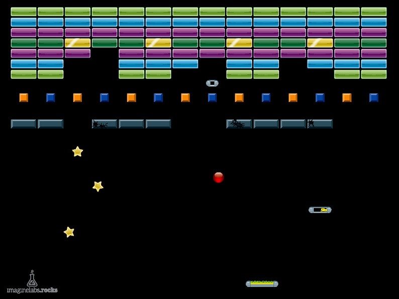 Breakout (Brick Breaker) Game Tile Set Mega Pack by Jamie Cross
