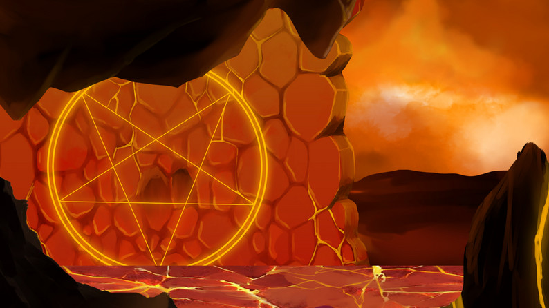 2D Hell Side-Scrolling Platformer Pack by Super Brutal Assets