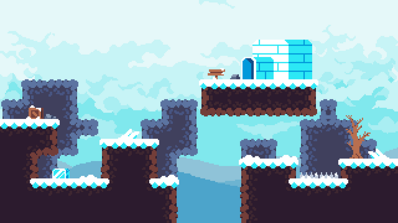 Snow Tileset [16x16] - Fantasy Pack by Eduardo Scarpato