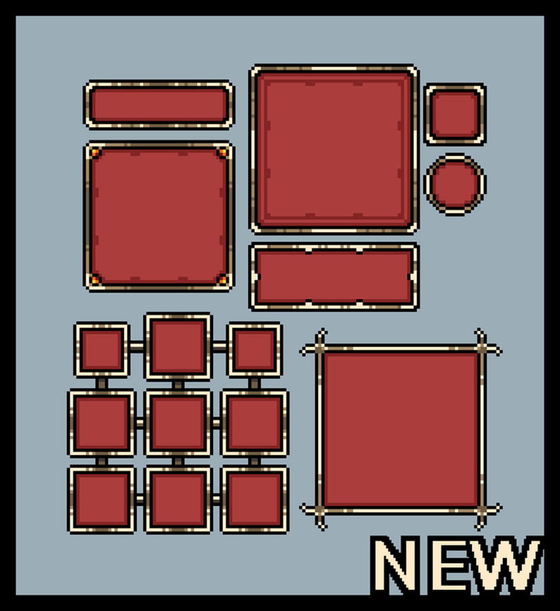 Crimson Fantasy GUI by Androx