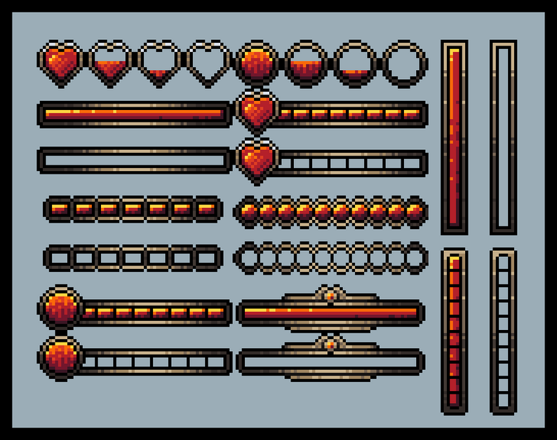Crimson Fantasy GUI by Androx