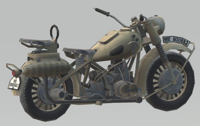 BMW R75 WWII German motorcycle by The Gas Station