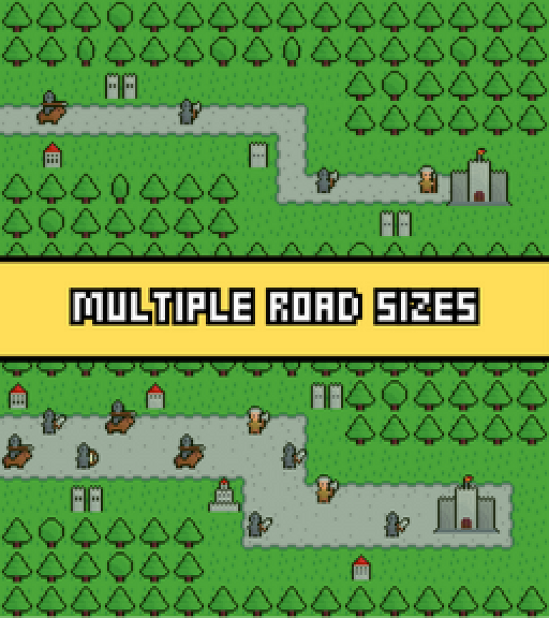 Pixel Art Tower Defense Asset Pack by DoughnutDev