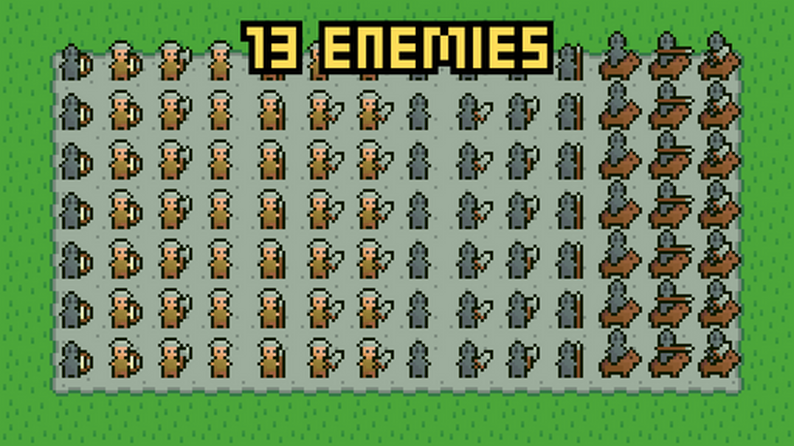 Pixel Art Tower Defense Asset Pack by DoughnutDev