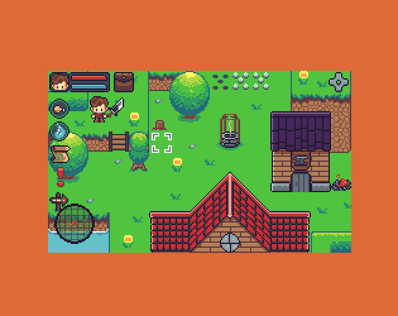 16x16 Bouken Fantasy - Top down asset pack full by WagyuDev