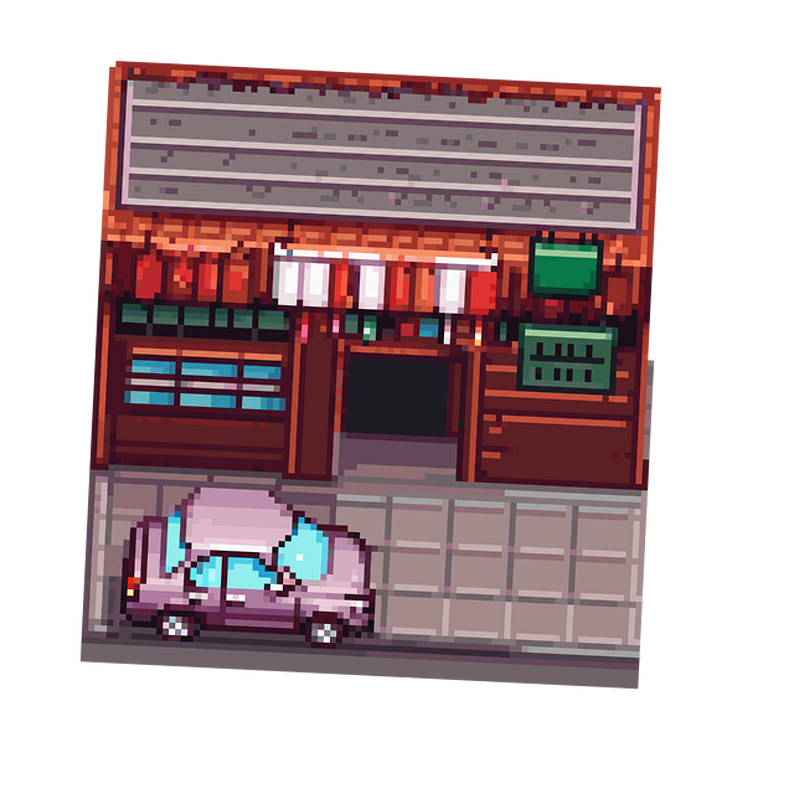 Shop Pack V2 Top-down Assets - Pixelart / Pixel Art Store Pack by ...