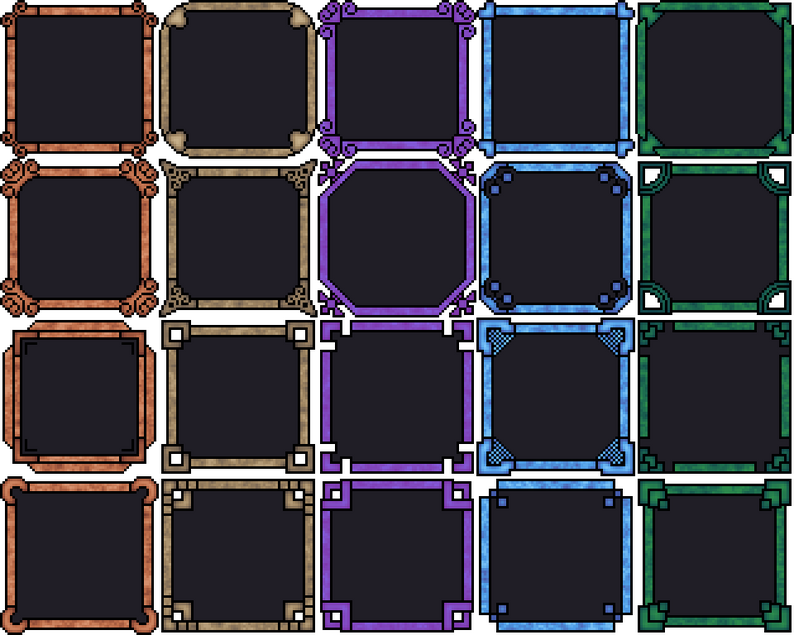 Border and Panels Menu Part 2 by BDragon1727