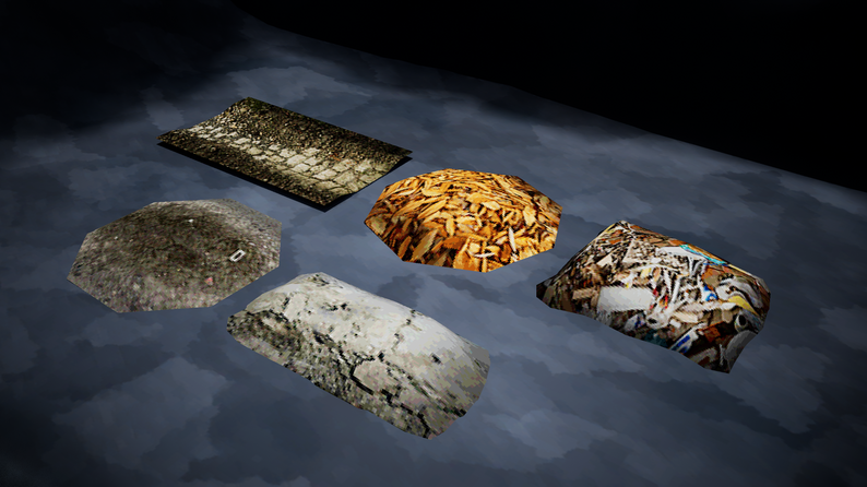 PSX PS1 Floor Details Low Poly - Asset Pack! by Stay Retro