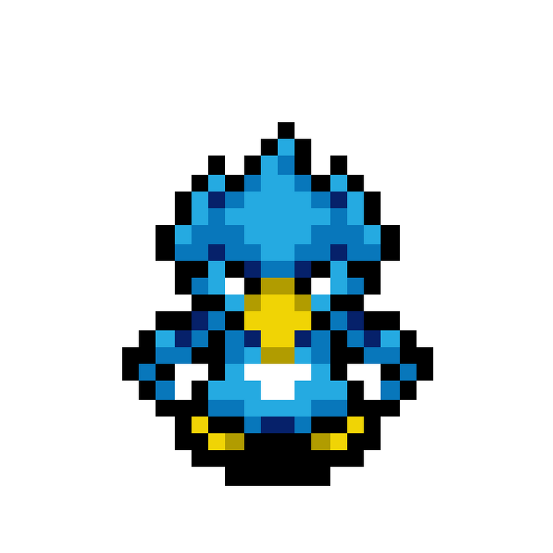 BIRD + CAT + FOX + RACCOON SPRITES by PixelFight