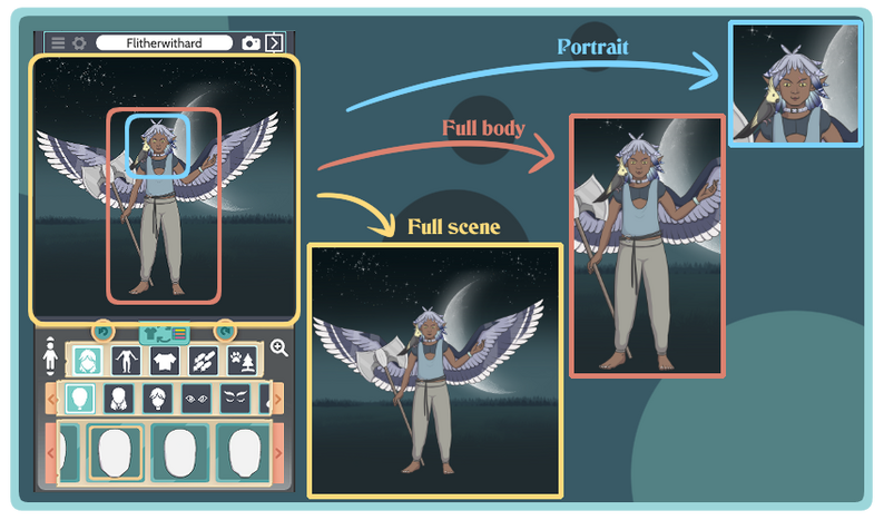 Character Crafter - a robust character creator by Cosmic Companion