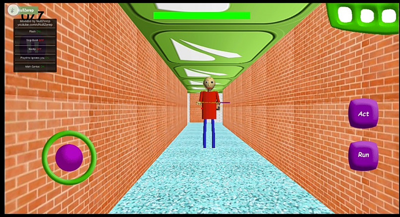 Baldi Basics Red Mod Menu Android Nullzerep by Foxytaliyn