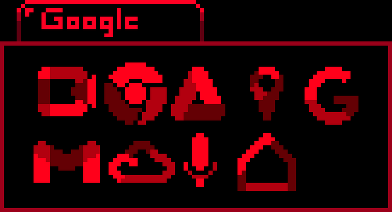 Pixel Art Red Icons by Androx