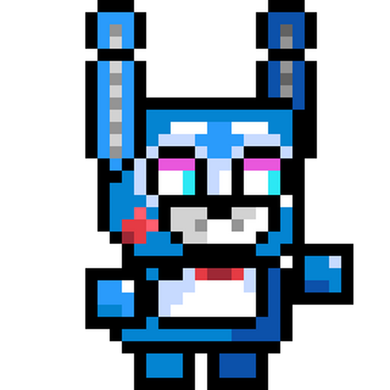 FNAF Toy Bonnie Pixel art Asset by The Pixel Professional