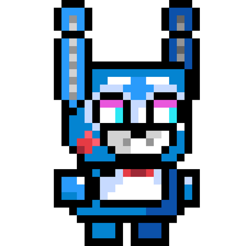 FNAF Toy Bonnie Pixel art Asset by The Pixel Professional