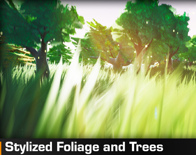 Stylized Foliage And Trees [ Unreal Engine 4 ] by Level One Games / LumiNet