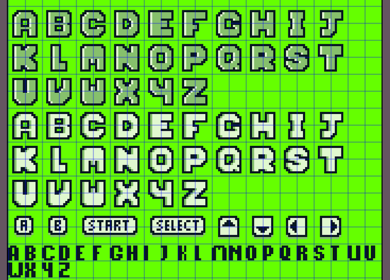 GB Studio Sprites by Timbo Johnson