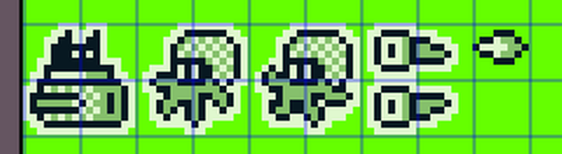 GB Studio Sprites by Timbo Johnson