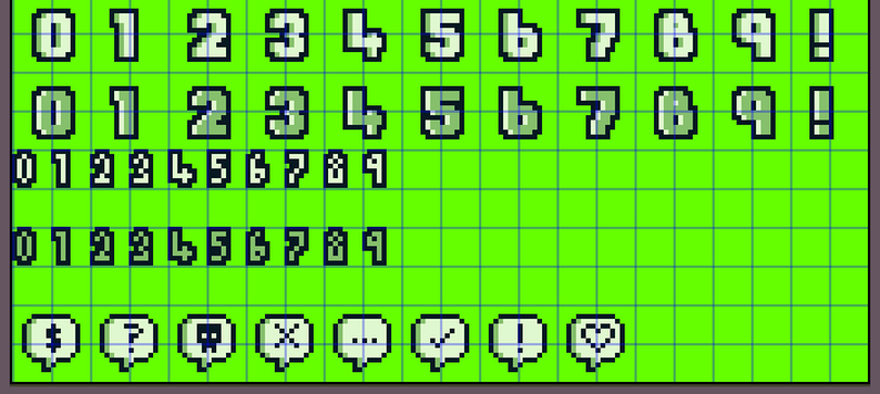 GB Studio Sprites by Timbo Johnson