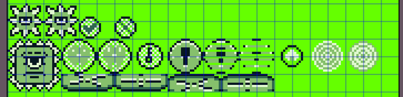 GB Studio Sprites by Timbo Johnson