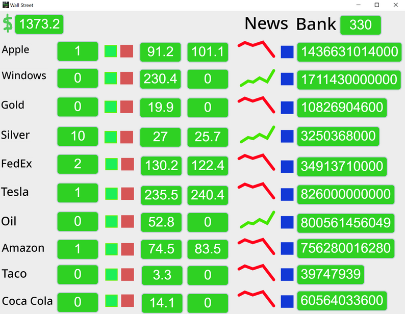 WALL STREET by ITCH APP STORE