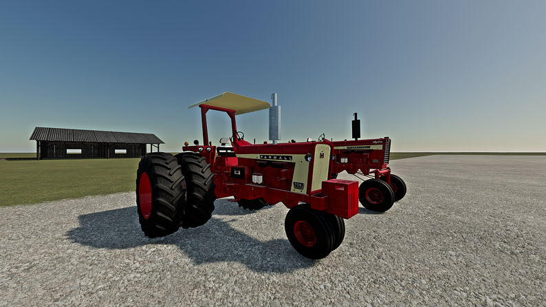 Farmall 6 Series FS22 by Borrowed Parts Modding