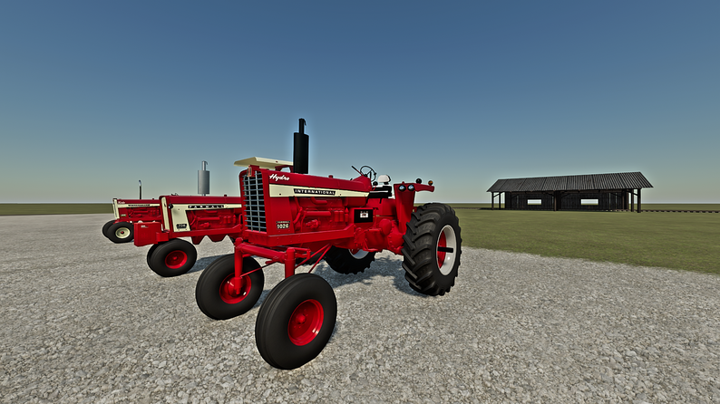 Farmall 6 Series FS22 by Borrowed Parts Modding