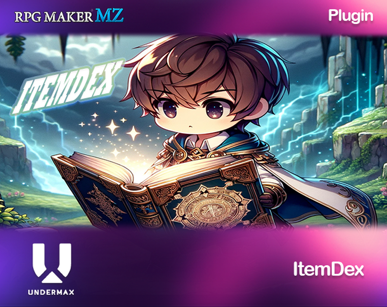 RPG MAKER MZ Plugin: ItemDex by Undermax