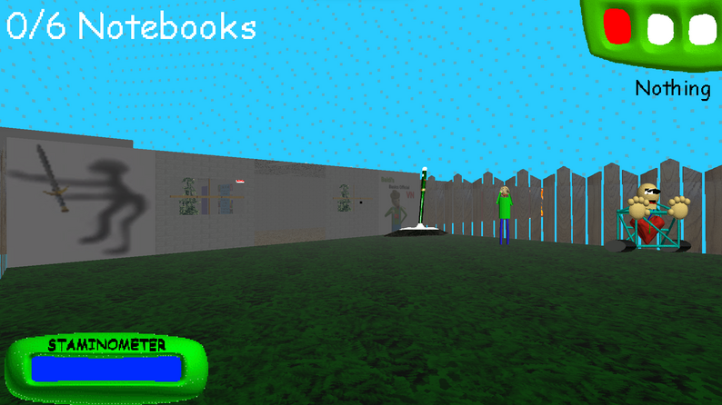 Baldi Basics But The School Caught Fire by Baldi's Basics Official VN