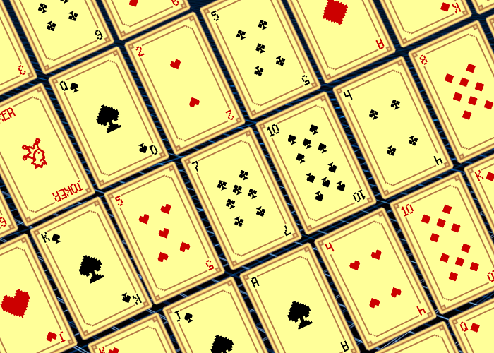 Pixel Playing Cards by 1bitProject