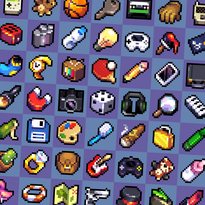 465+ 16x16 Modern Items by RunninBlood