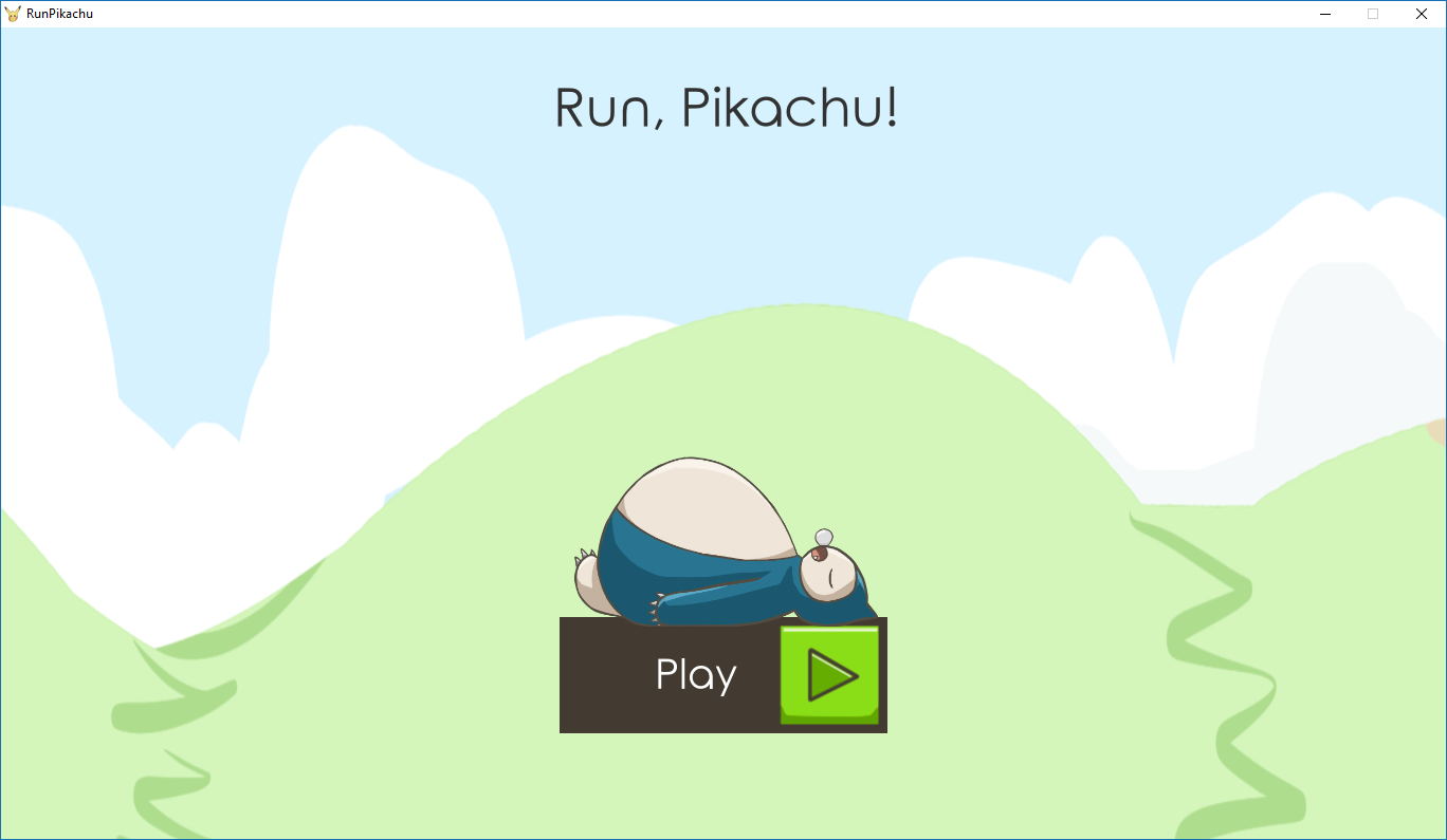 Run, Pikachu! [Pokemon fan game] by Tirukomi