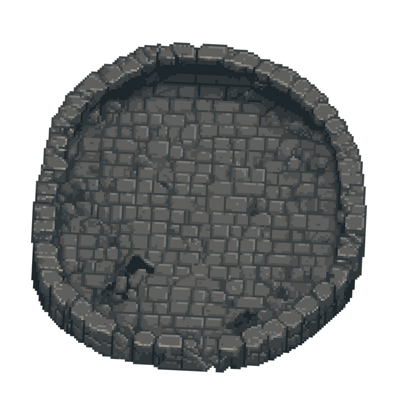 10 Dungeon Arena Asset - Pixelart / Pixel Art sprite Top down ...