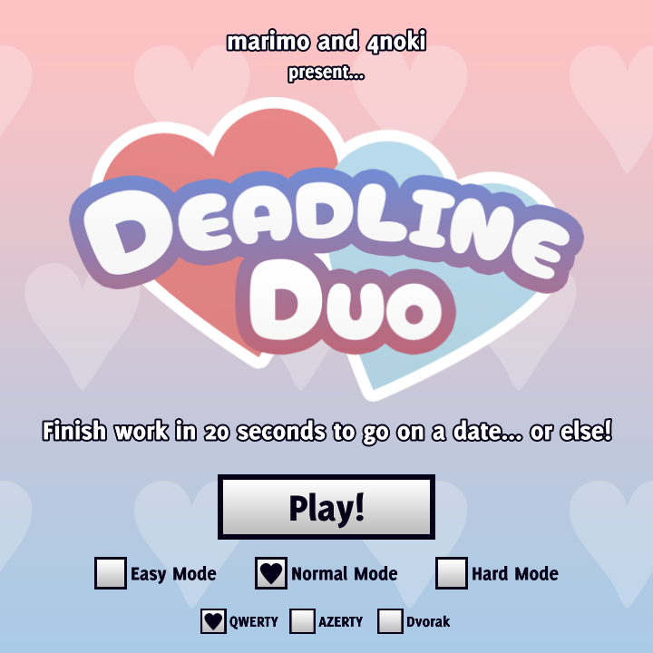 Deadline Duo by 3 Halves Games