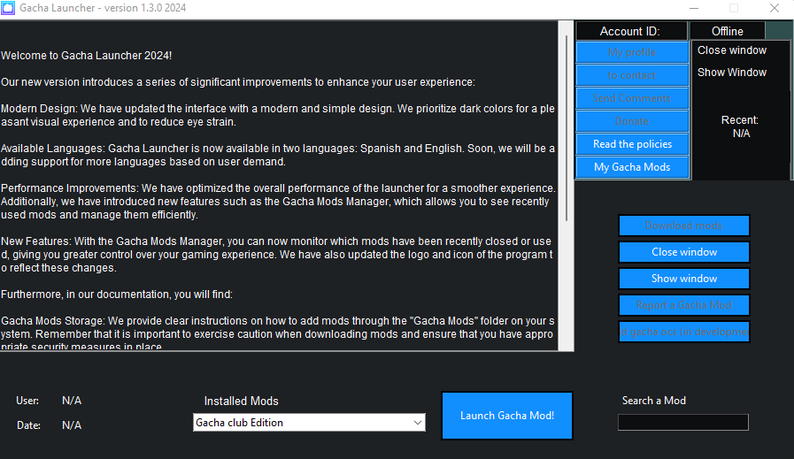 Gacha Launcher by VoxArc Software