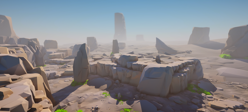 Stylized Rocks and Rockscape Pack - Low Poly by LottelluStudio