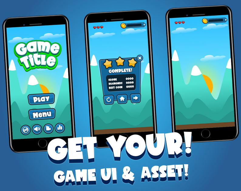 Free Basic blue gui pack by JLS Digital Creations