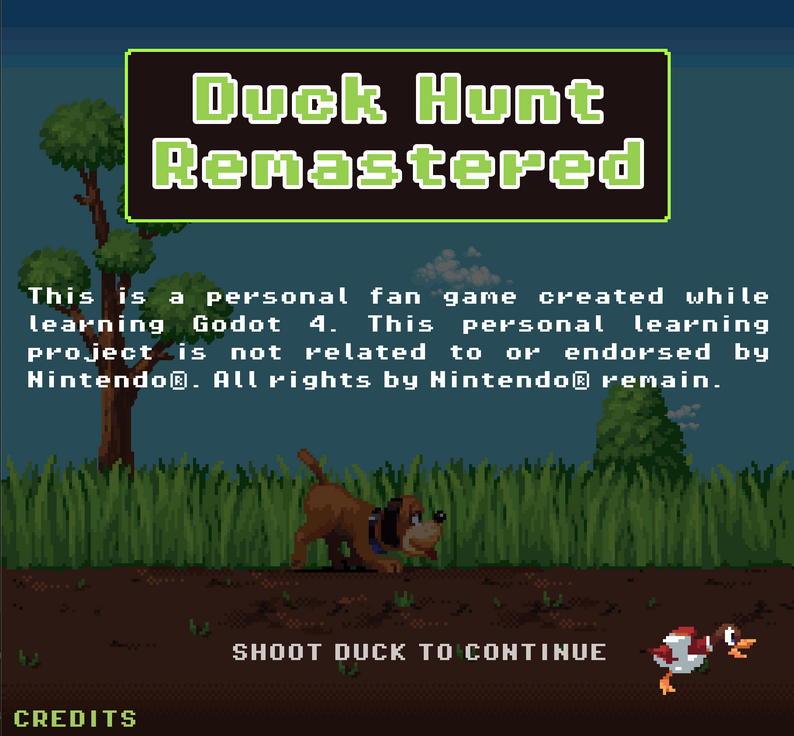 Duck Hunt Remastered by Daniel The Fox