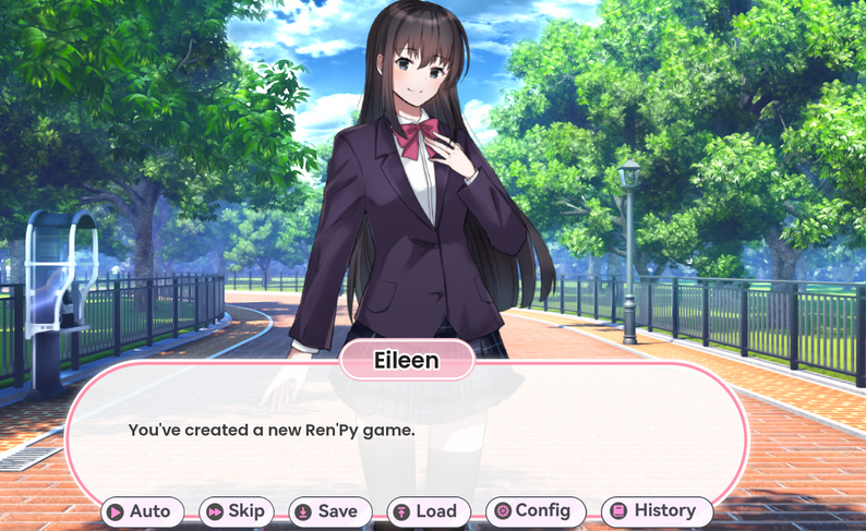 Visual Novel GUI Pack 011: Remake by Smileflower