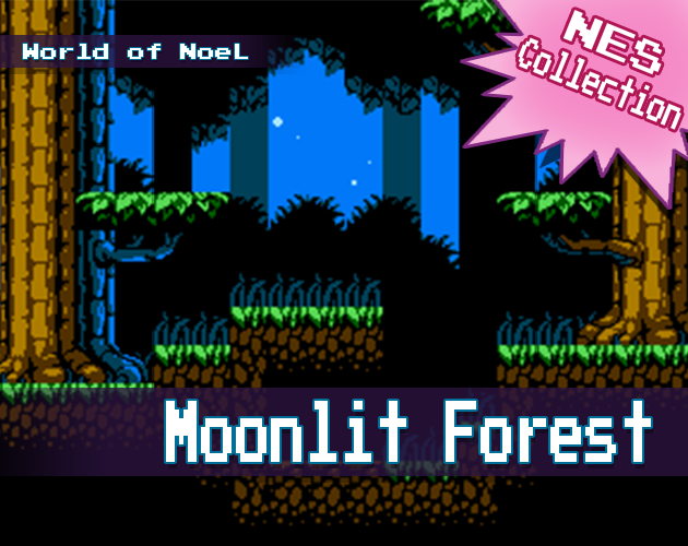 NES Moonlit Forest by World of NoeL