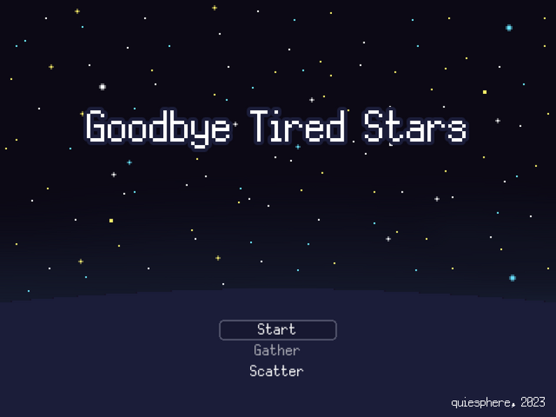 Goodbye Tired Stars by quiesphere