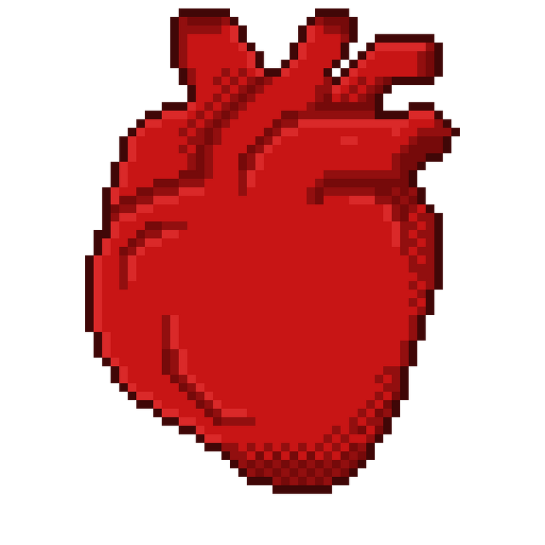 Heart Sprite Animation by Iamrenz
