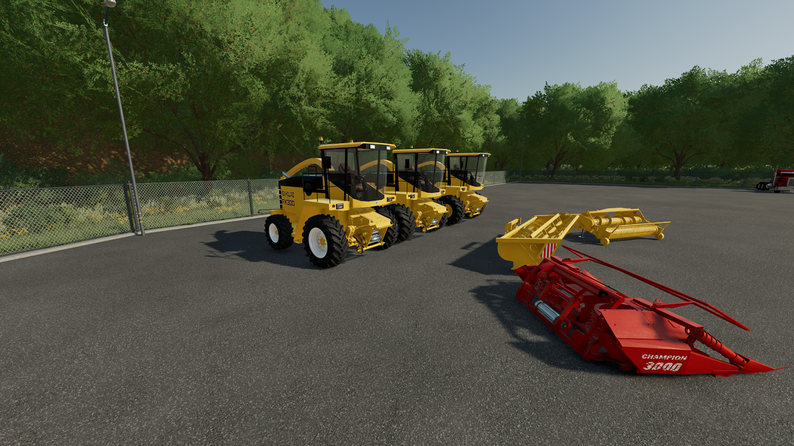 New Holland FX Series Forage Harvester FS22 by Borrowed Parts Modding
